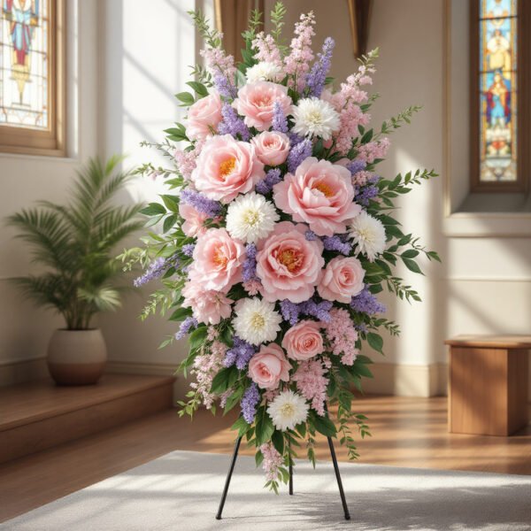 Exploring Popular Color Palettes for Funeral Standing Sprays