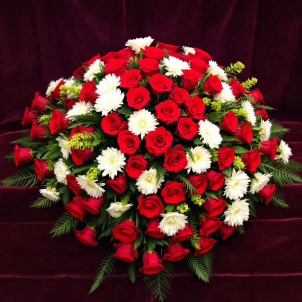 The Significance of Red Roses in Funeral Arrangements